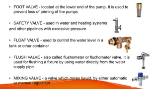 PIPE-FITTINGS-AND-PLUMBING-VALVES.pptx
