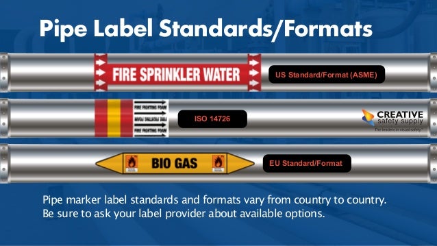 Pipe Marking 101 by Creative Safety Supply