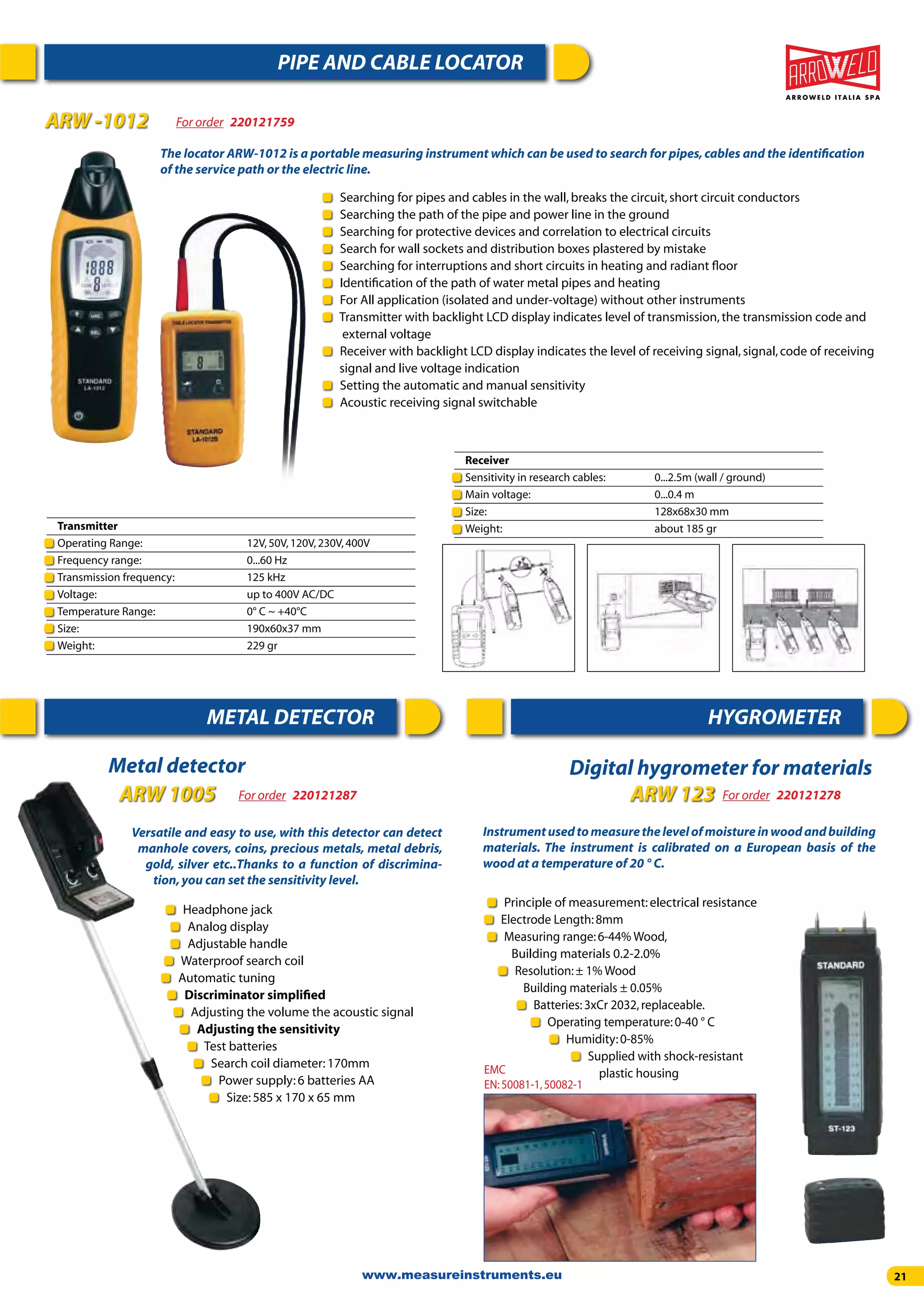 Pipe and cable locator | PDF