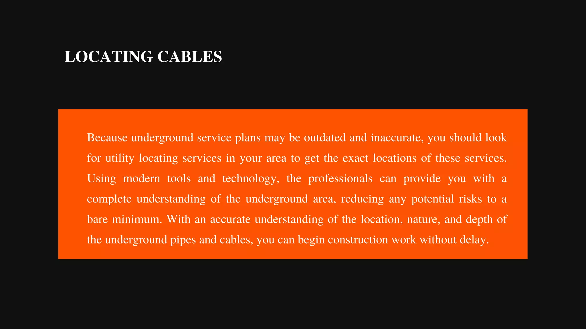Pipe And Cable Locator | PDF