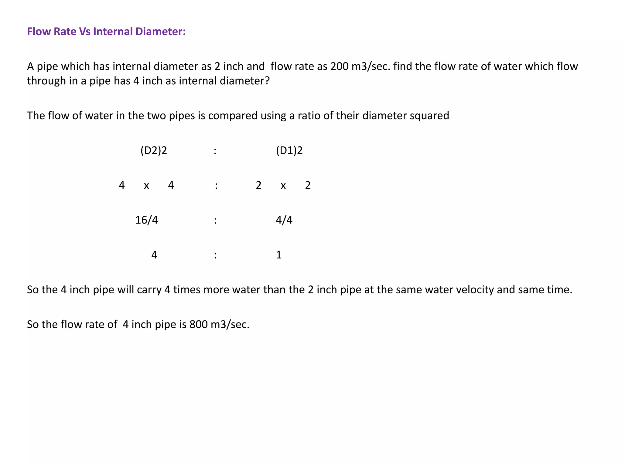 Pipe Basics and Formulas | PPTX