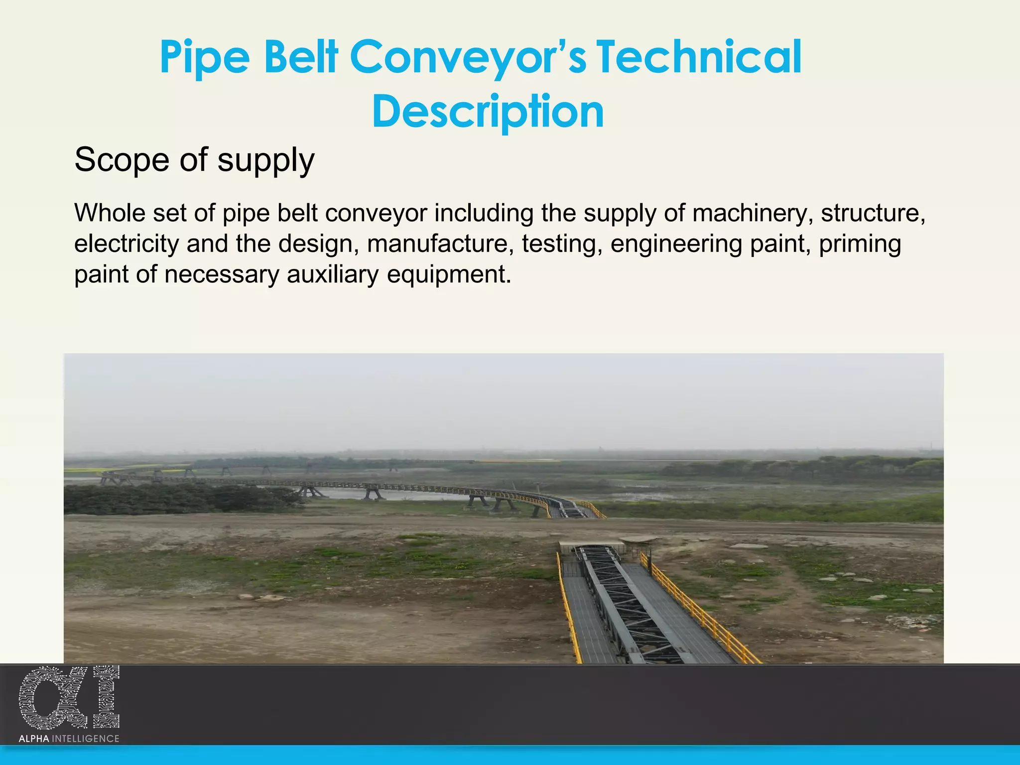 Pipe belt conveyor sophie alpha | PDF