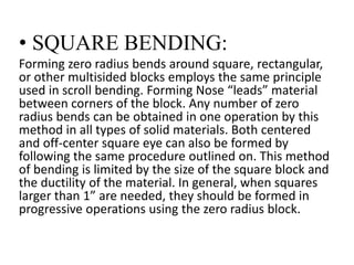 Pipe bending machine | PPTX