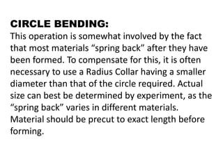 Pipe bending machine | PPTX