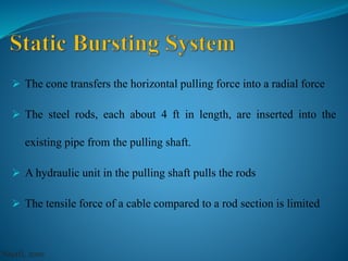 Pipe Replacement Method | PPTX | Technology & Computing