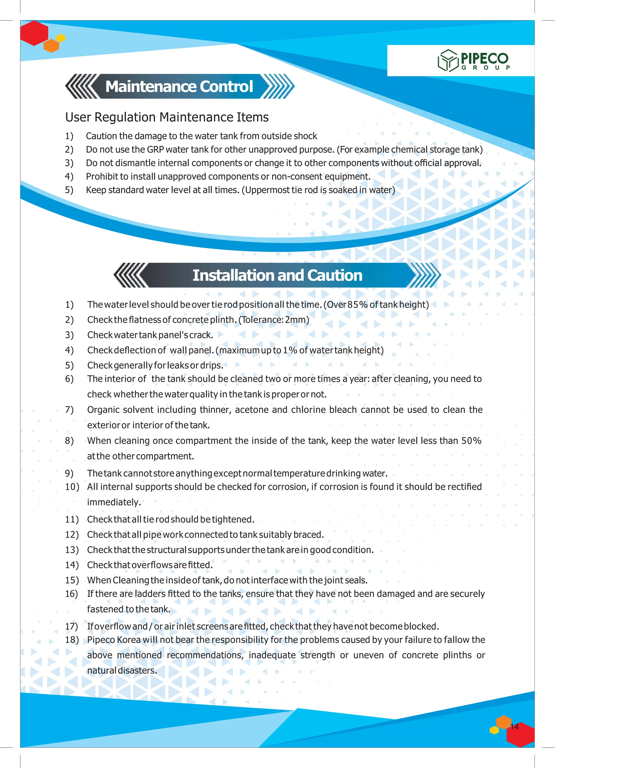 Pipeco Group India - Company Profile for Water tanks.pptx