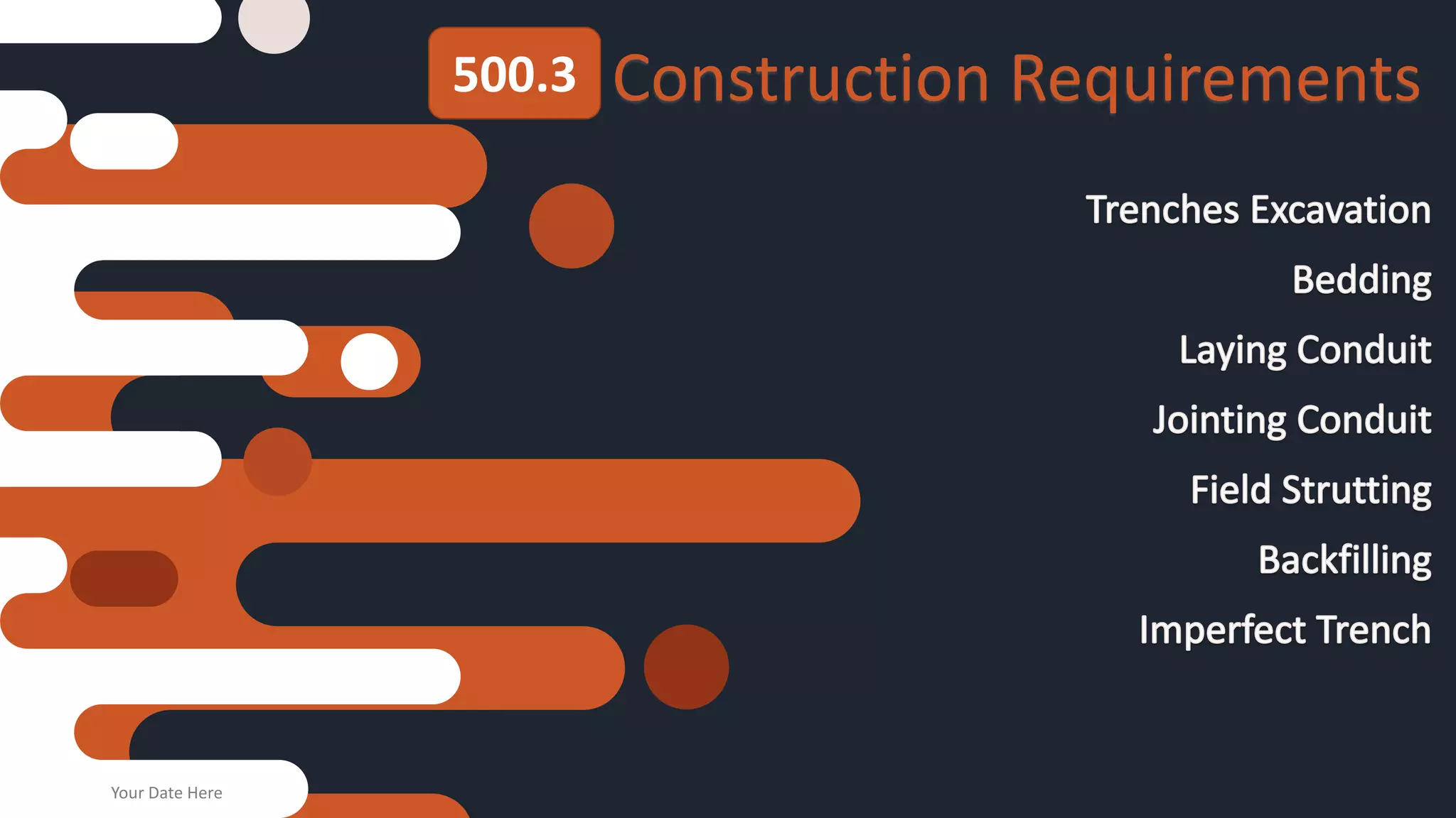 Item 500 - Pipe Culverts and Storm Drains | PPTX