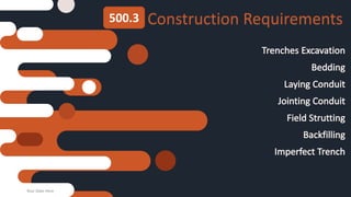 Item 500 - Pipe Culverts and Storm Drains | PPTX