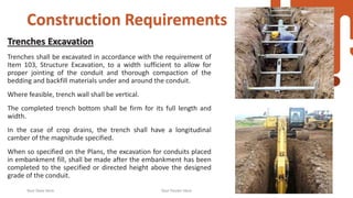 Item 500 - Pipe Culverts and Storm Drains | PPTX