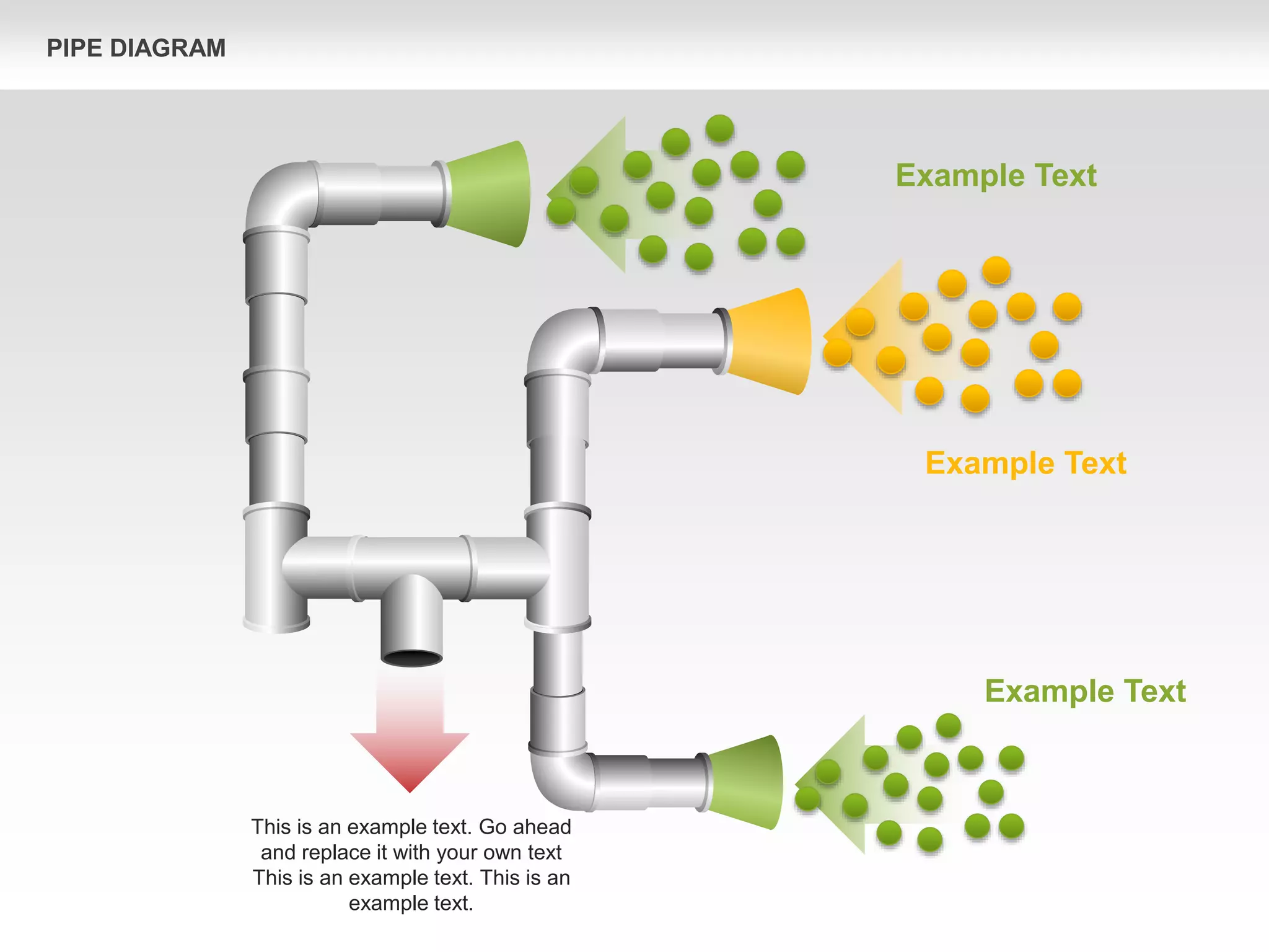 Pipe Diagrams (for PowerPoint and Google Slides) | PPTX