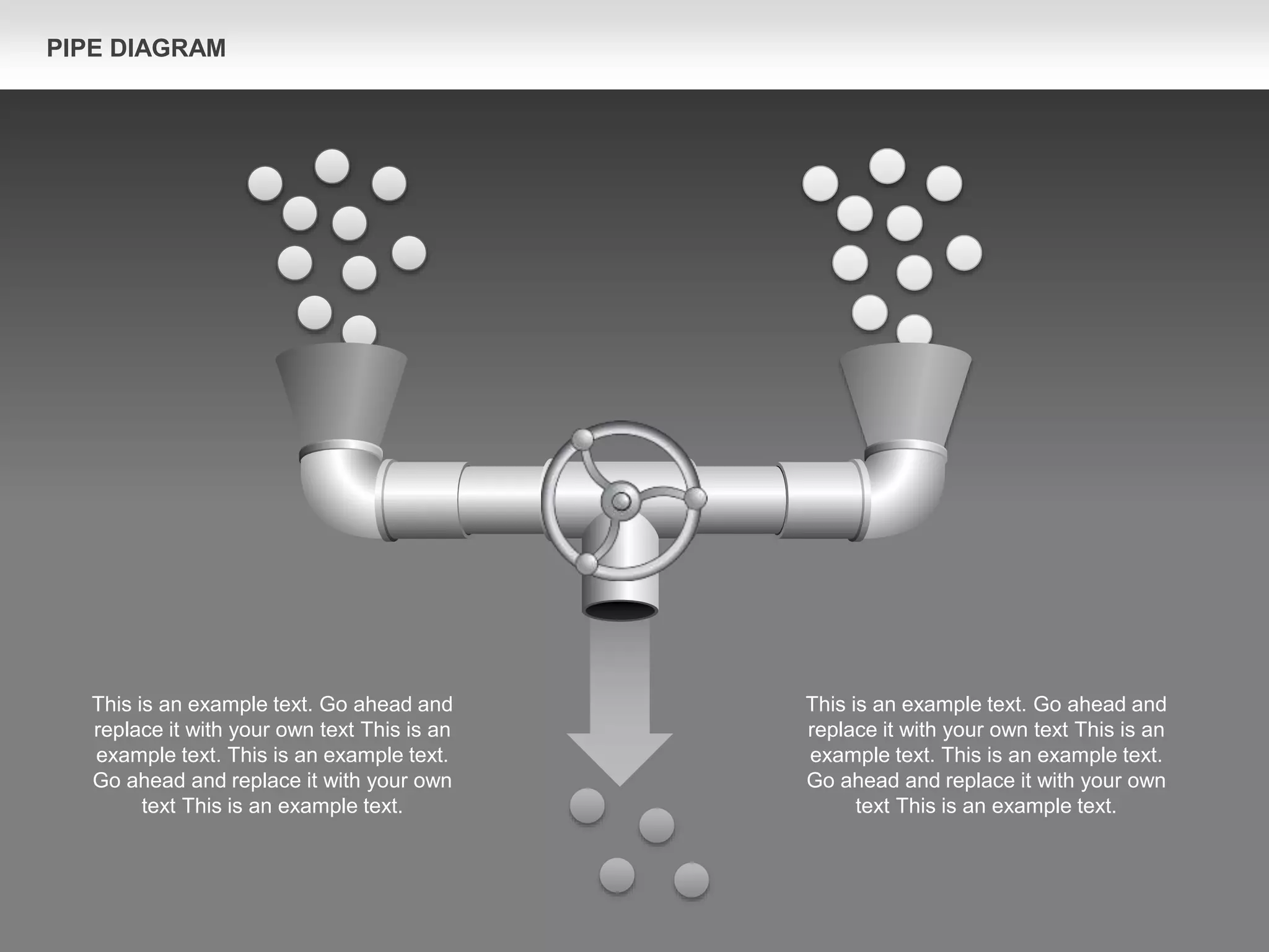 Pipe Diagrams (for PowerPoint and Google Slides) | PPTX
