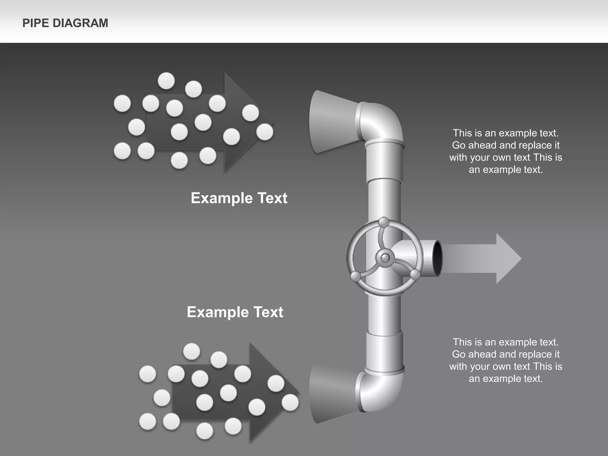 Pipe Diagrams (for PowerPoint and Google Slides) | PPTX