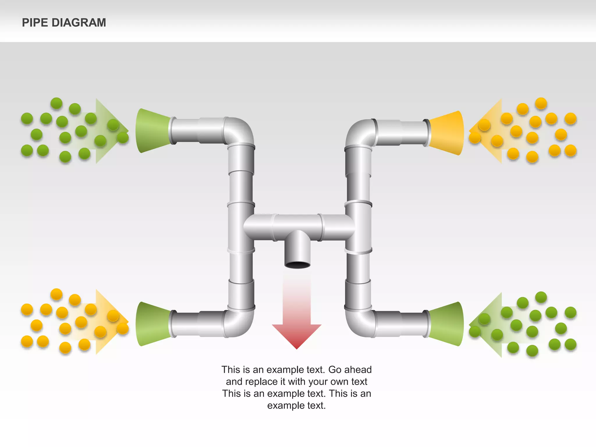 Pipe Diagrams (for PowerPoint and Google Slides) | PPTX