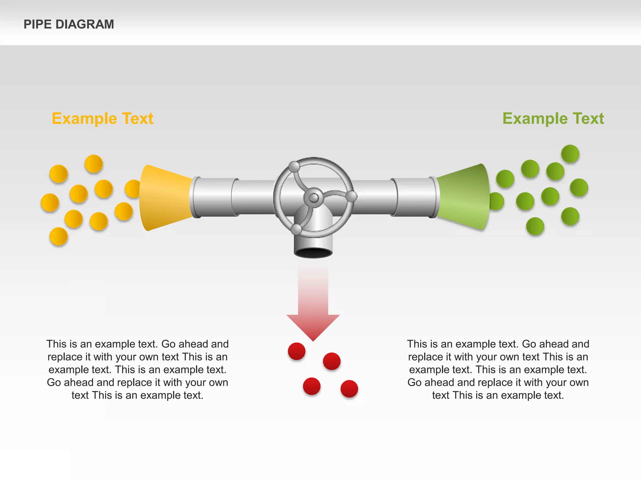 Pipe Diagrams (for PowerPoint and Google Slides) | PPTX
