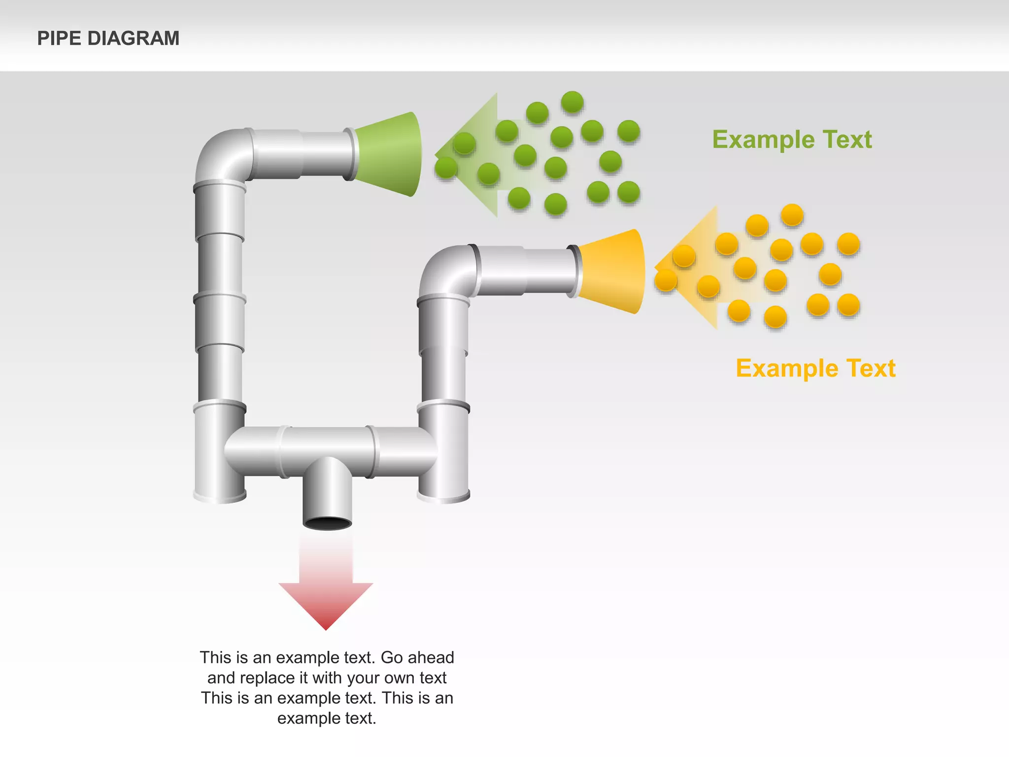 Pipe Diagrams (for PowerPoint and Google Slides) | PPTX