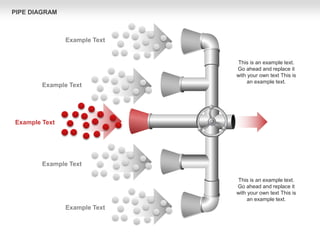 Pipe Diagrams (for PowerPoint and Google Slides) | PPTX