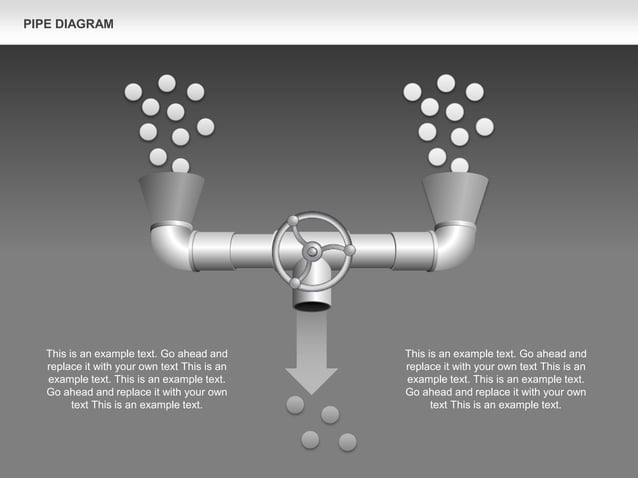 Pipe Diagrams (for PowerPoint and Google Slides) | PPTX