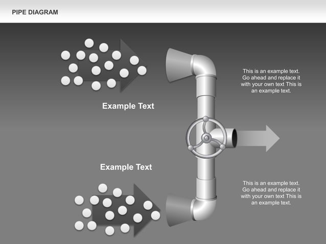 Pipe Diagrams (for PowerPoint and Google Slides) | PPTX