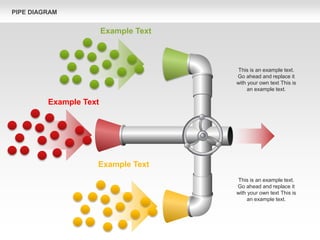 Pipe Diagrams (for PowerPoint and Google Slides) | PPTX