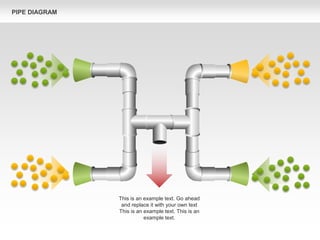 Pipe Diagrams (for PowerPoint and Google Slides) | PPTX