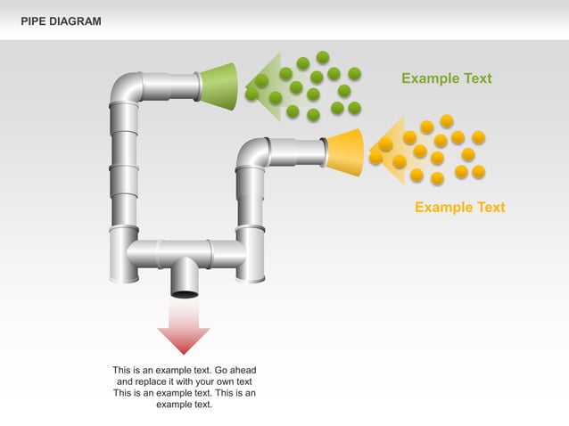 Pipe Diagrams (for PowerPoint and Google Slides) | PPTX