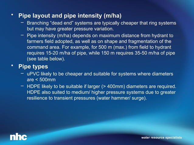 Pipe Distribution & Pressurized Irrigation AKC - R3.pptx