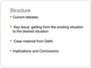 Pipe Dreams: Observations on the Governance of Water Supply in New ...