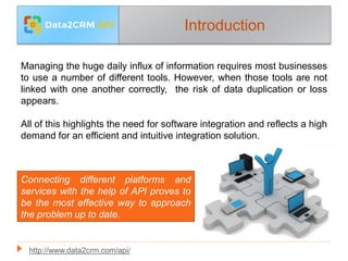 Pipedrive API Integration | PPT