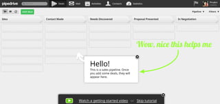 Pipedrive onboarding | PPT