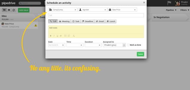 Pipedrive onboarding | PPT