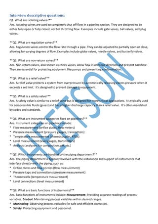 Pipe Fitter Question Paper MCQ for NAVY Apprentice Naval Shipyard | PDF