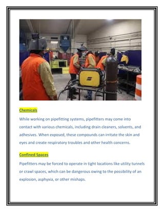 Pipefiting Vocational Programs: Guide To Safe Pipefitting | PDF