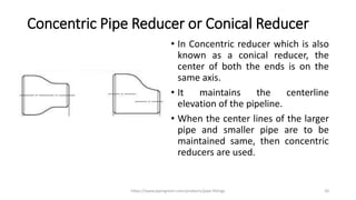 Pipe fittings | PPTX