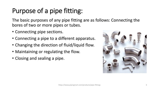 Pipe fittings | PPTX