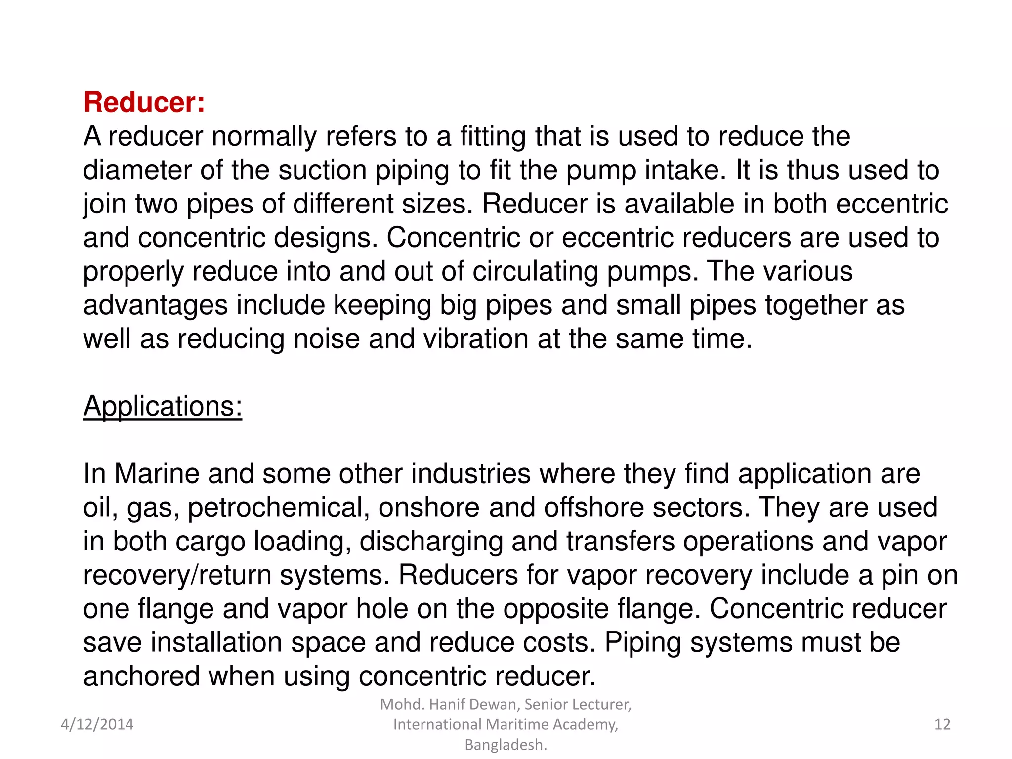 Pipe Fittings and Valves for Marine Use | PDF