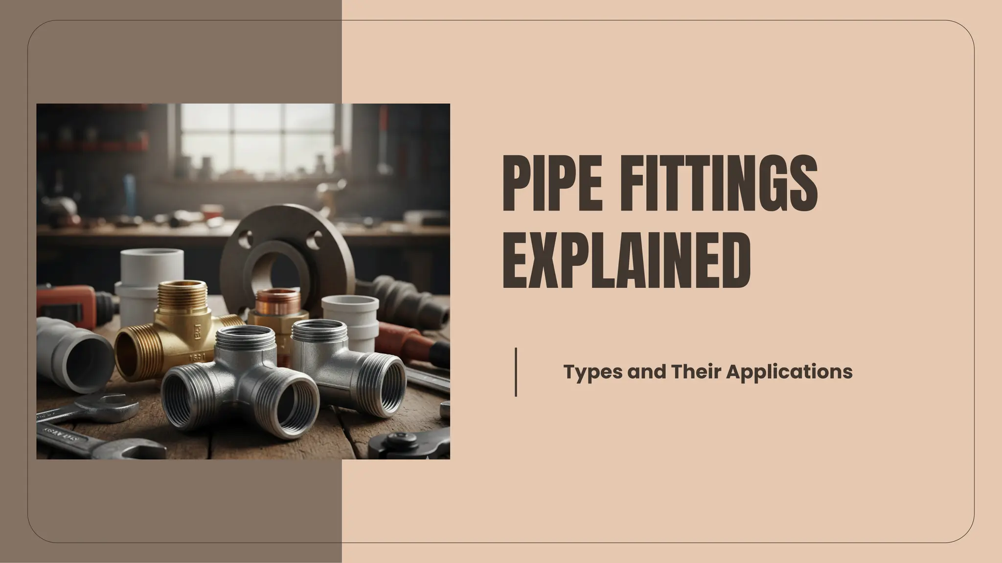 Pipe Fittings Explained: Types and Their Applications | PDF