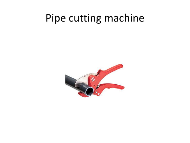Pipe fitting tools .For English vocational students 2. | PPT