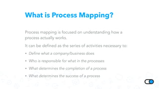 What is process mapping? | PPT