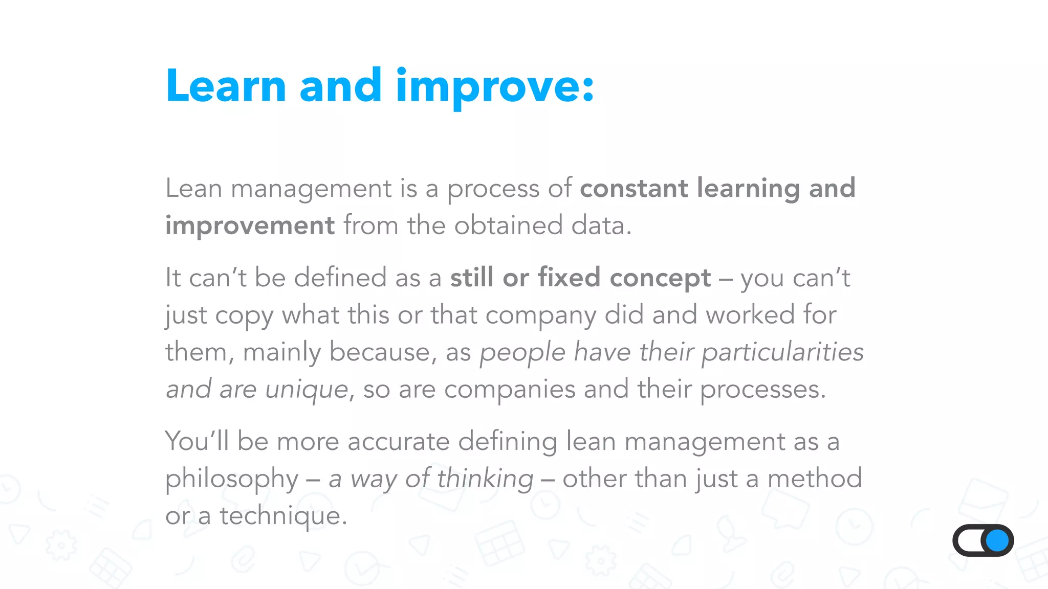 What is lean management? | PPT