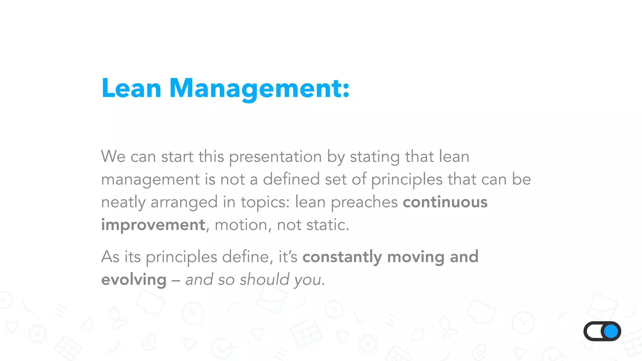What is lean management? | PPT