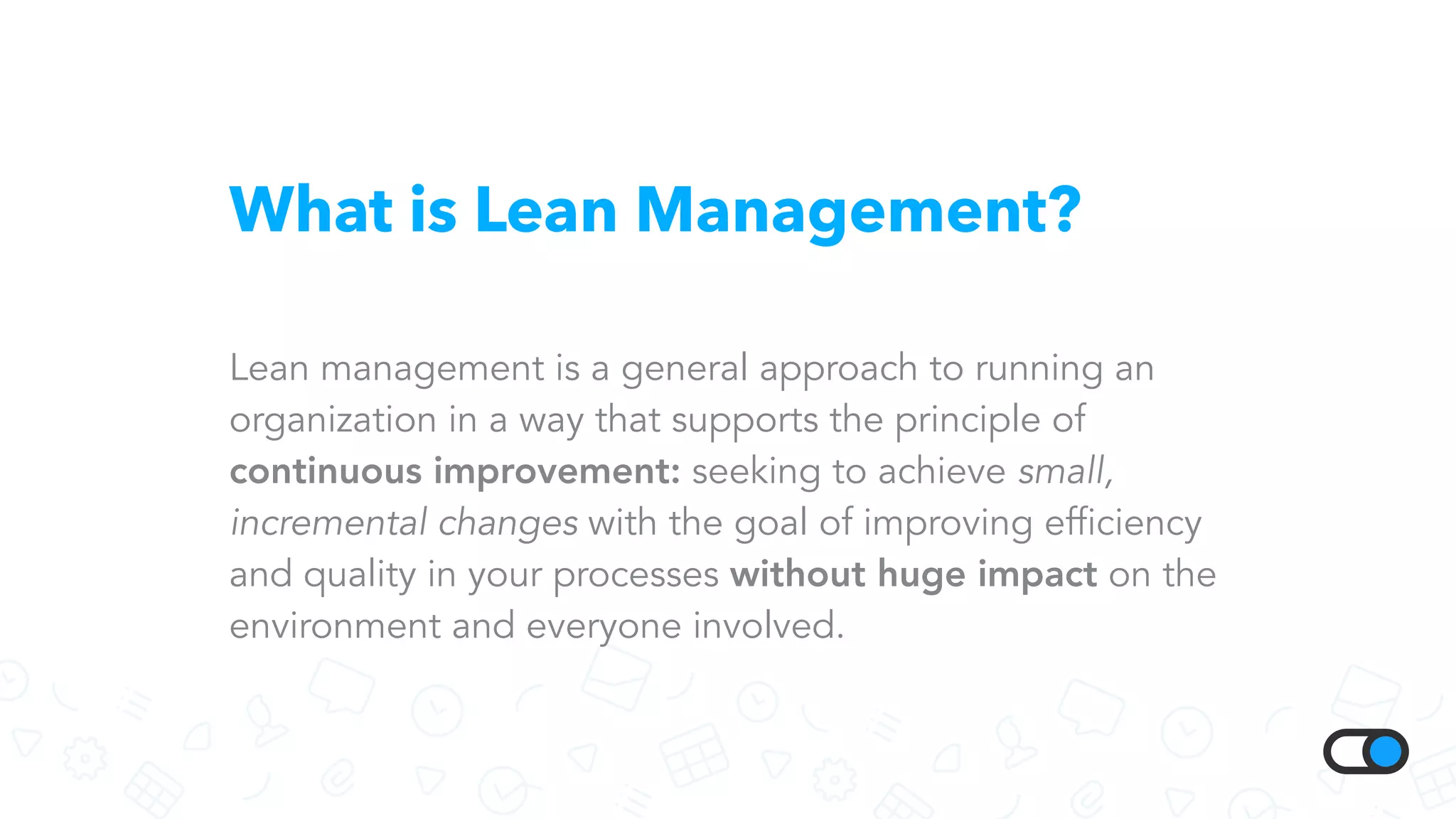 What is lean management? | PPT