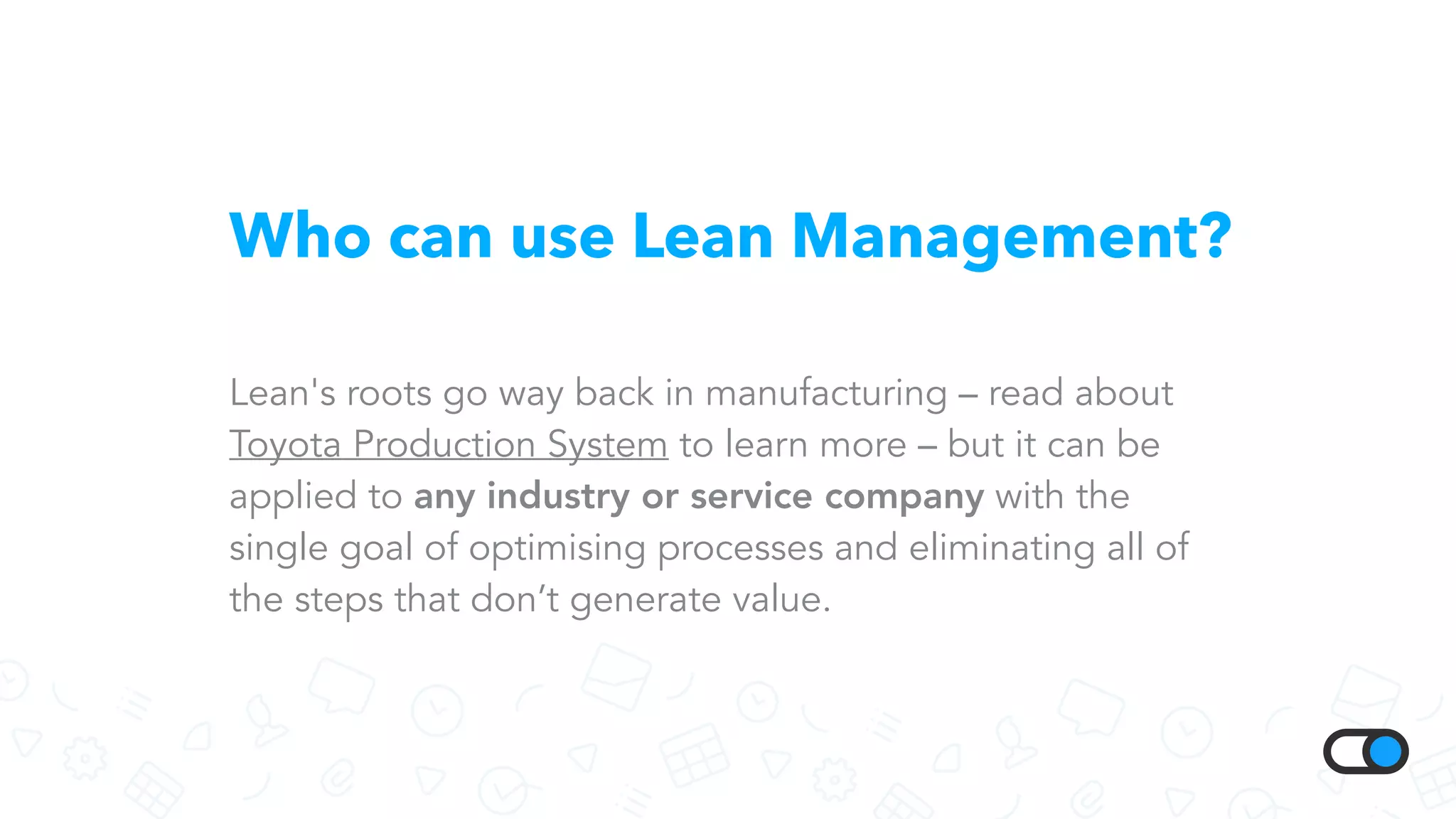 What is lean management? | PPT