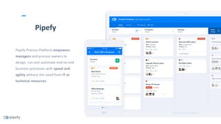 PIPEFY presentation - 2018 | PDF | Technology & Computing