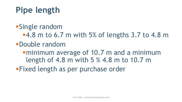Fundamental of Pipes for Oil & Gas Engineer