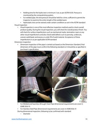 Fundamental of Pipe / Pipeline used in Process Piping. | PDF