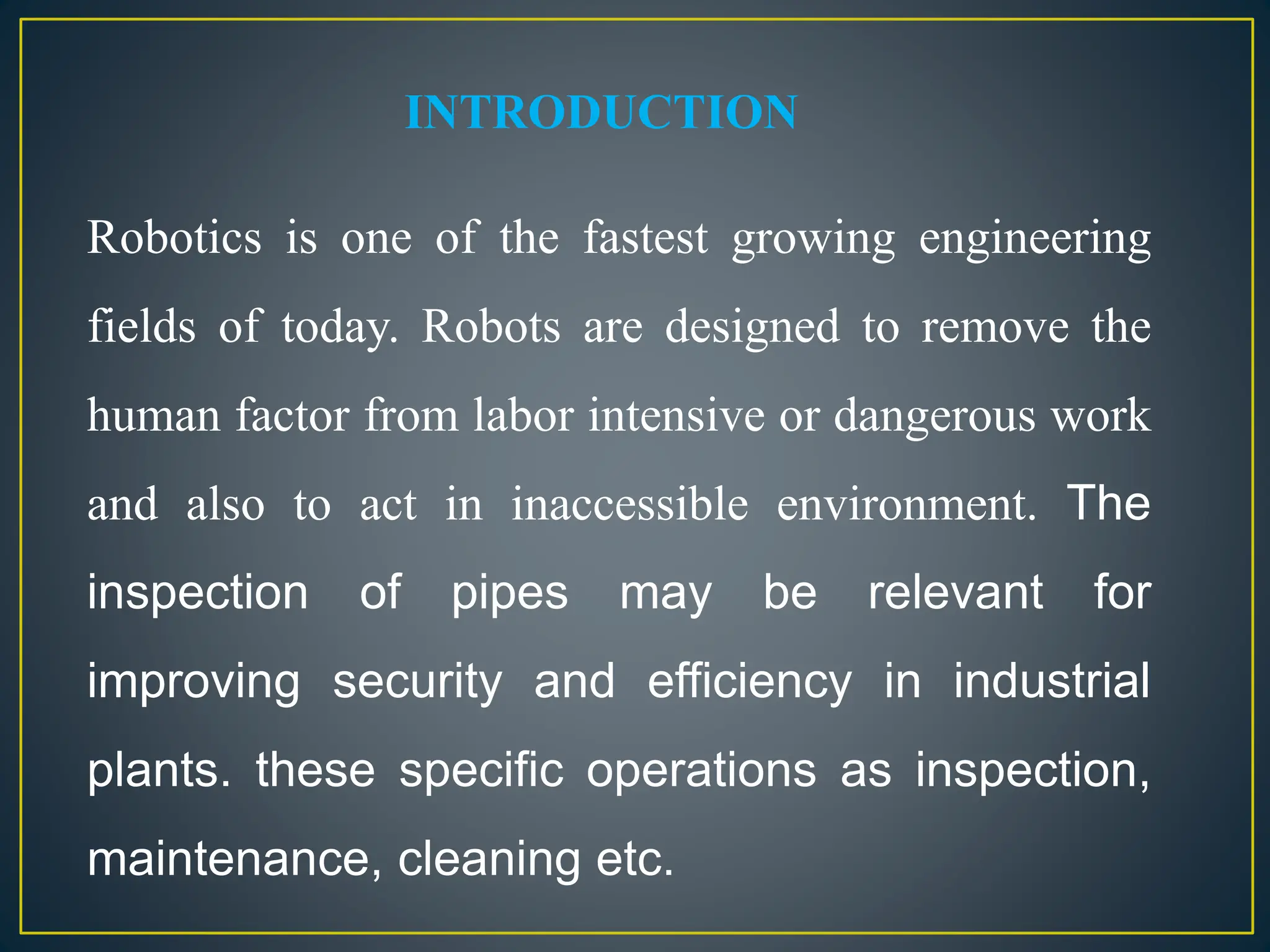 pipe inspection robot.pptx