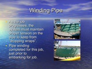 Pipe laying barge | PPT