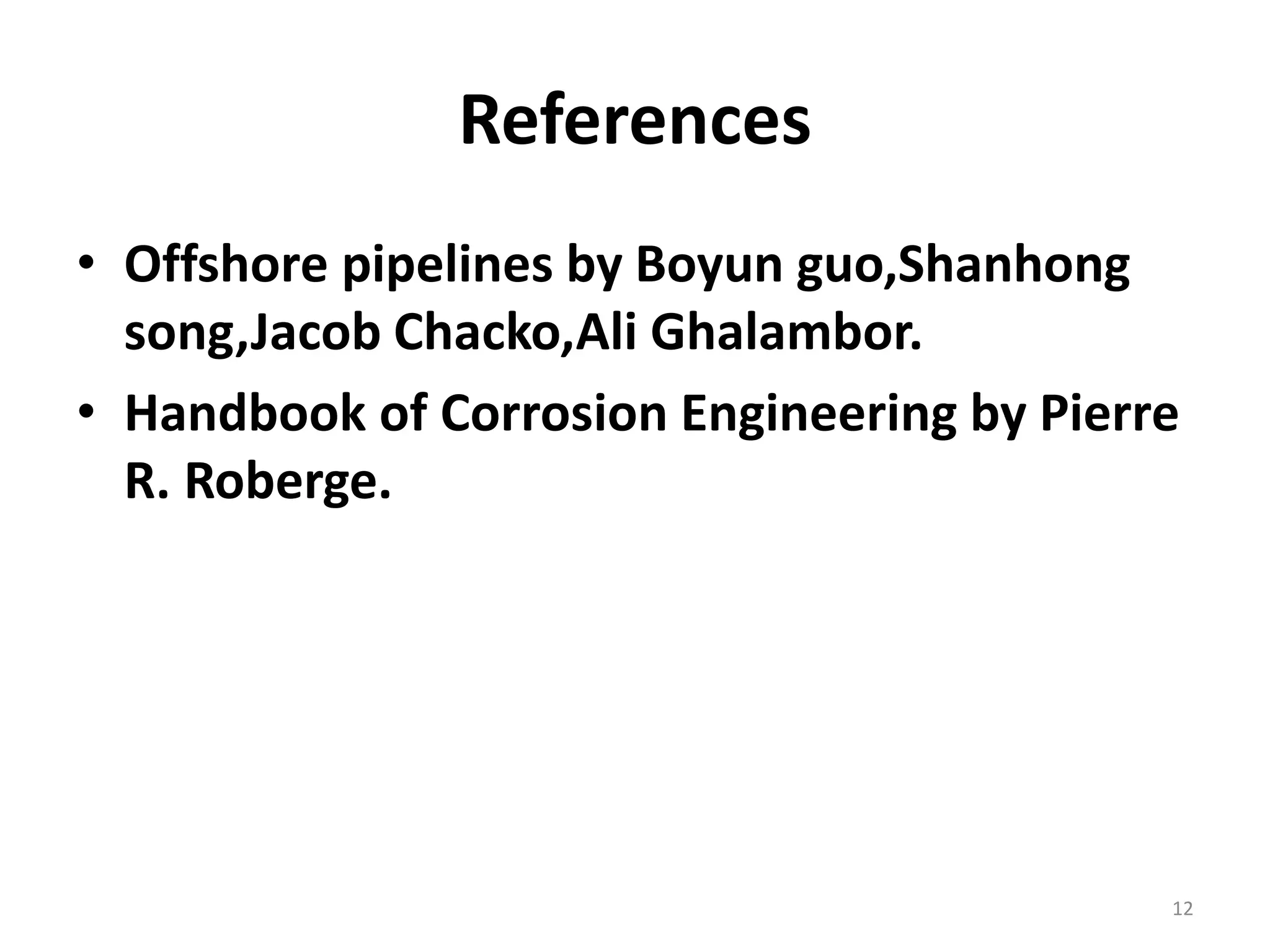 Pipeline Corrosion,Commissioning and Operation | PPTX