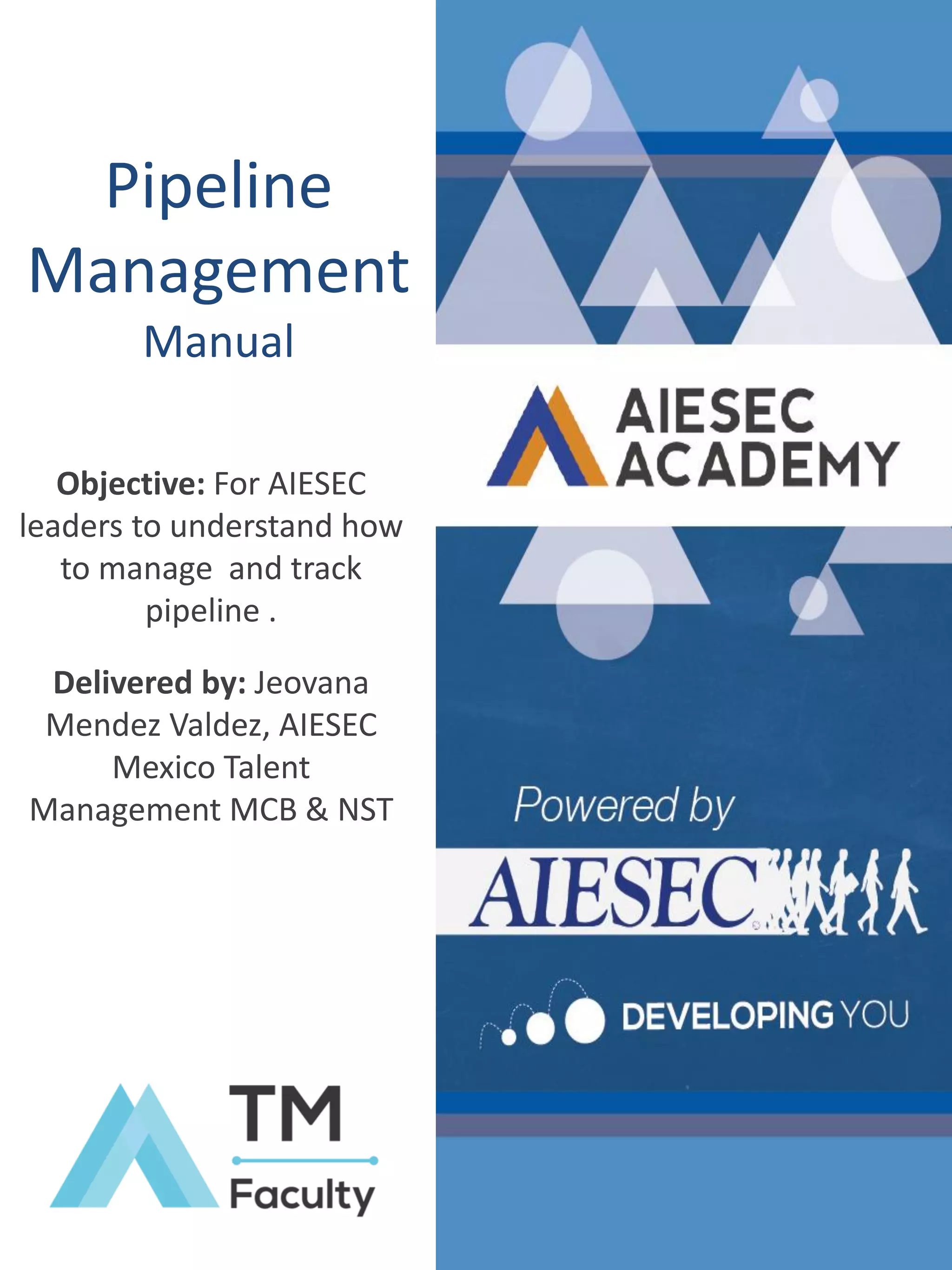 AIESEC Academy | Pipeline Management | PDF