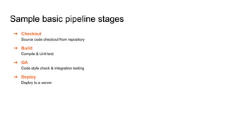 Continuous Delivery - Pipeline as-code | PPTX